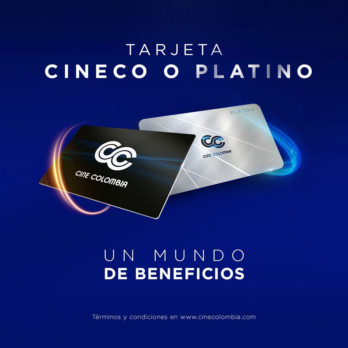 Cine Colombia - Información Legal - Tarjeta Cineco y Platino